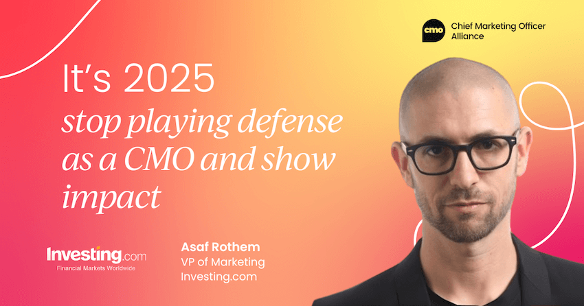 It's 2025. Stop playing defense as a CMO